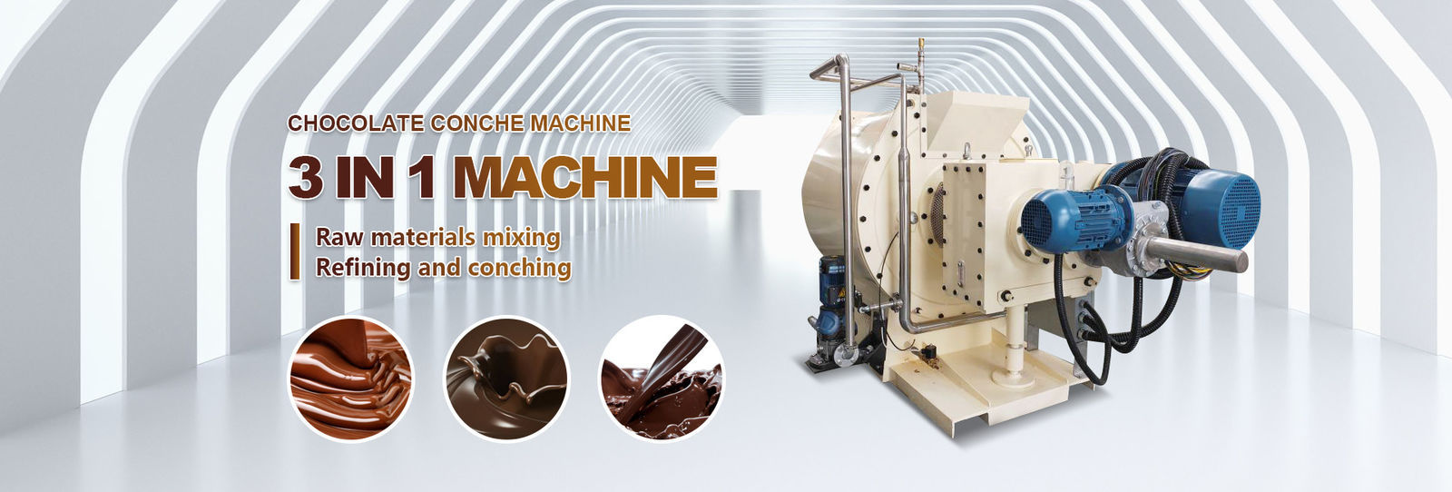 Quality Chocolate Conche Machine & Chocolate Enrobing Machine factory ...