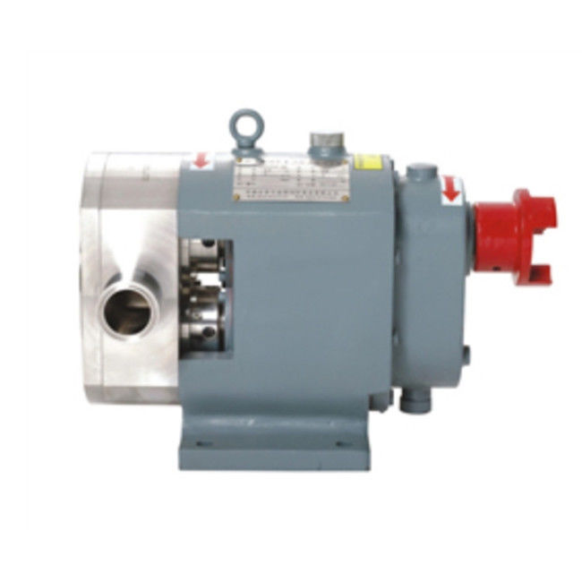 high speed double wall chocolate delivery pump rotary lobe pump