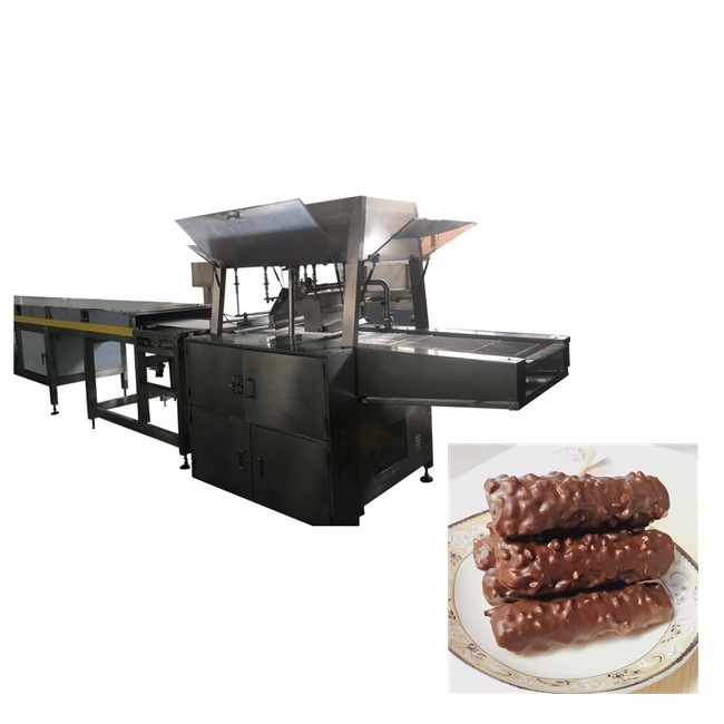 400mm 100kg/H Chocolate Small Chocolate Enrobing Machine