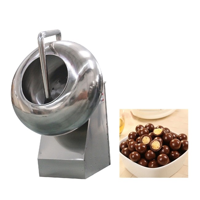 Small Sugar Coated 600mm Chocolate Candy Making Machine