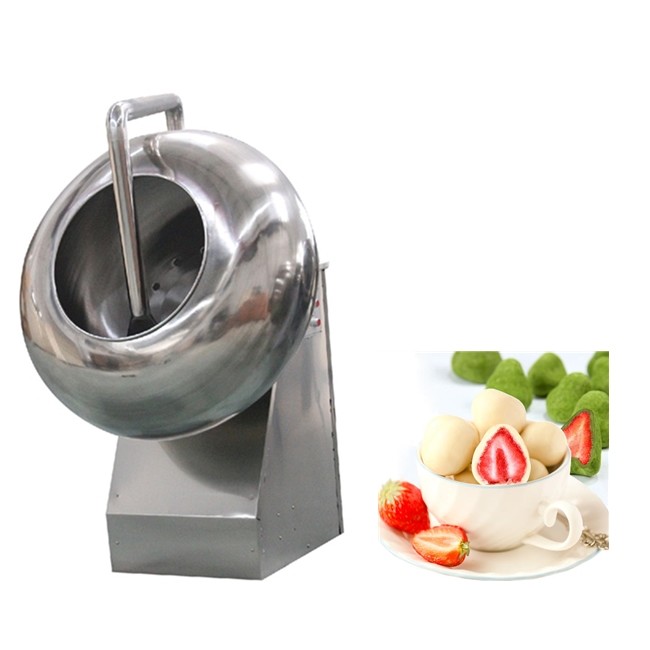 Small Sugar Coated 600mm Chocolate Candy Making Machine